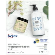 Avery Shipping Labels, White, Paper, Sure Feed, 2" x 4" Rectangle, 250 ...