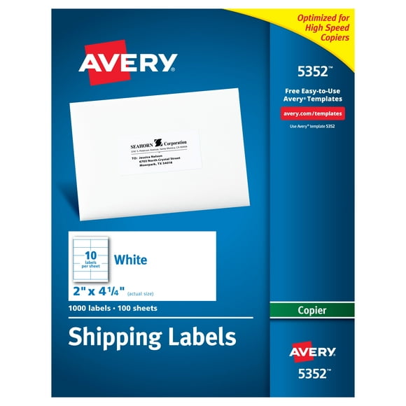 Avery 8163 in Avery Labels - Walmart.com