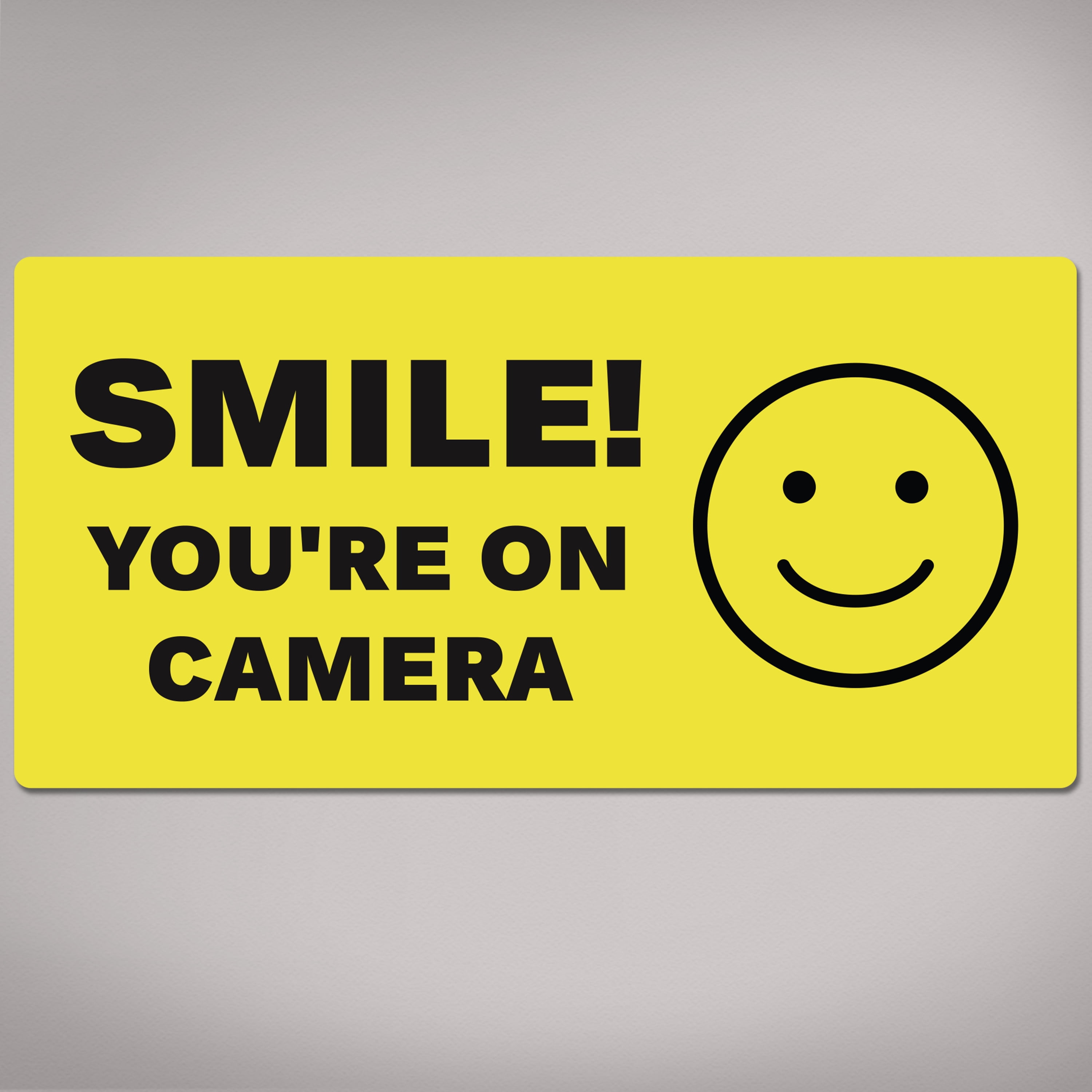 Avery Smile You're on Camera Video Surveillance Labels, 2" x 4 ...