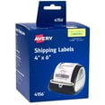 Avery Thermal Roll Labels 4" x 6", 220 White Shipping Labels (4156 ...