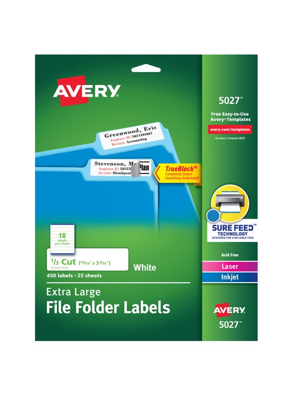 File Folder Labels in Labels - Walmart.com