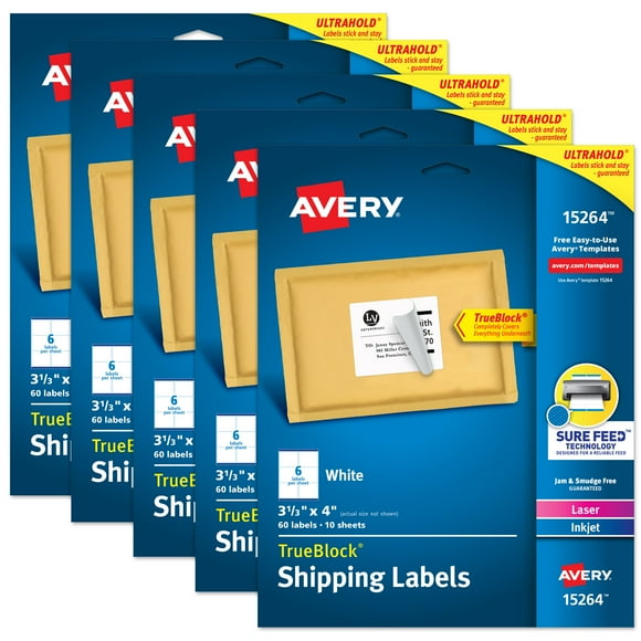 Avery 5164 in Avery Labels - Walmart.com
