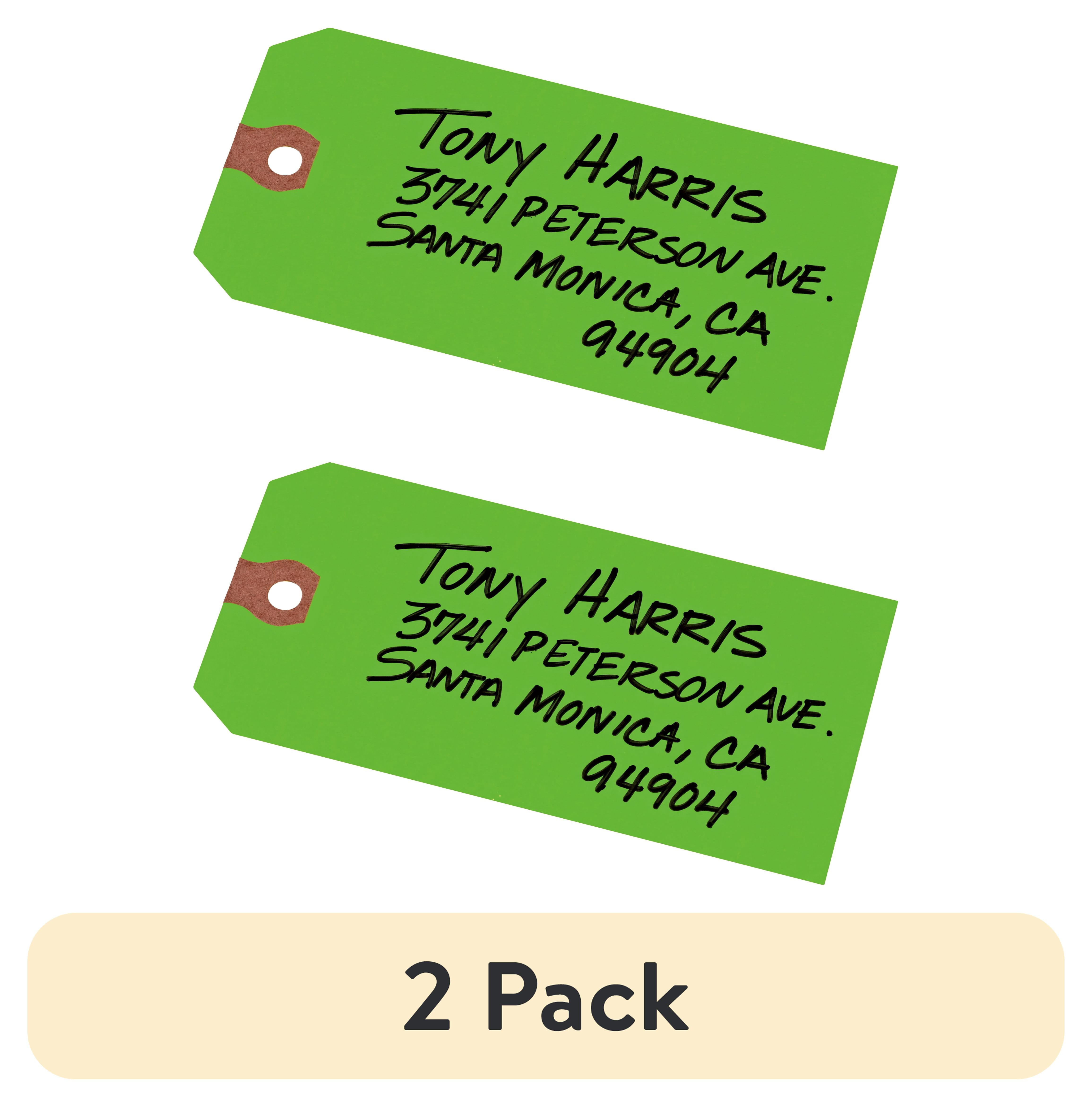(2 pack) Avery Unstrung Shipping Tags, 11.5 pt. Stock, 4-3/4" x 2-3/8 ...