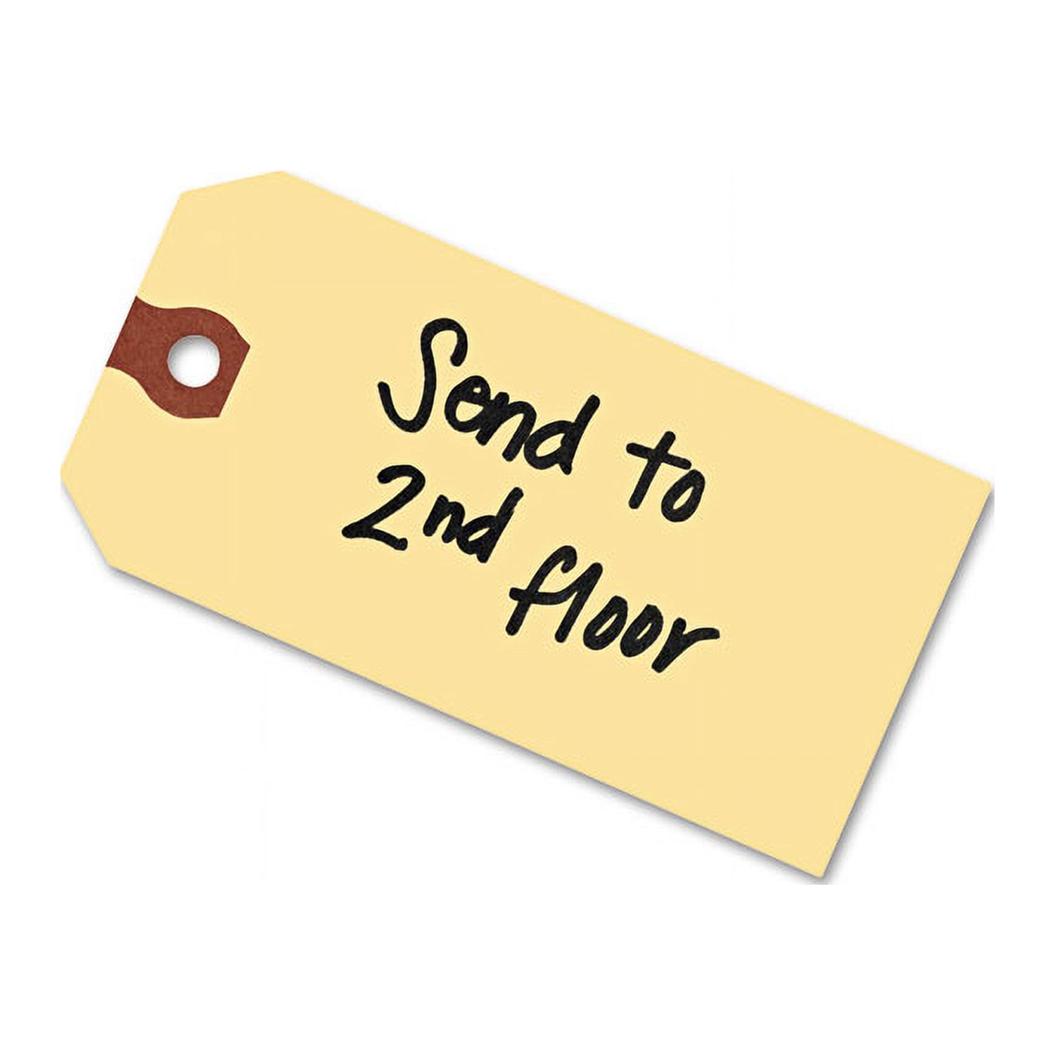 Avery Unstrung Shipping Tags, 13-pt. Stock, 3 3/4 x 1 7/8, Manila ...