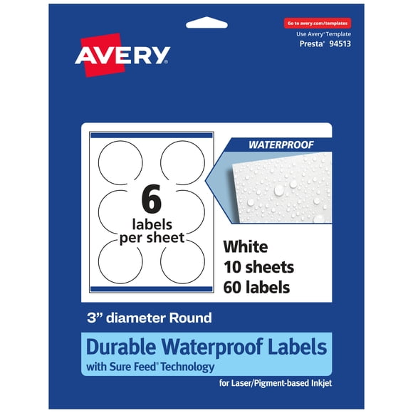 Avery Round Labels