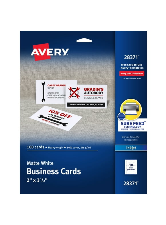 Cardstock in Paper | White - Walmart.com