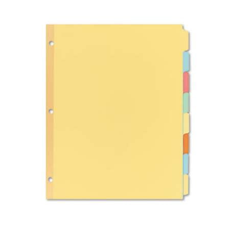 Avery Write and Erase Plain-Tab Paper Dividers, 8-Tab, Letter ...