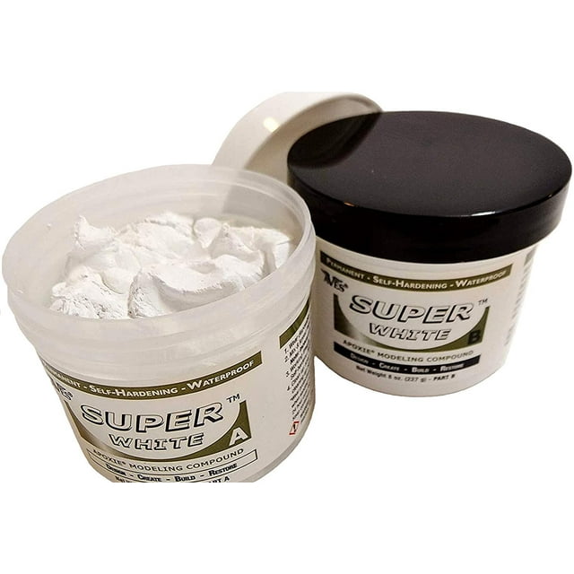 Aves Apoxie Art Sculpt 1 lb. Super White - 2-Part Air Dry Clay Modeling ...