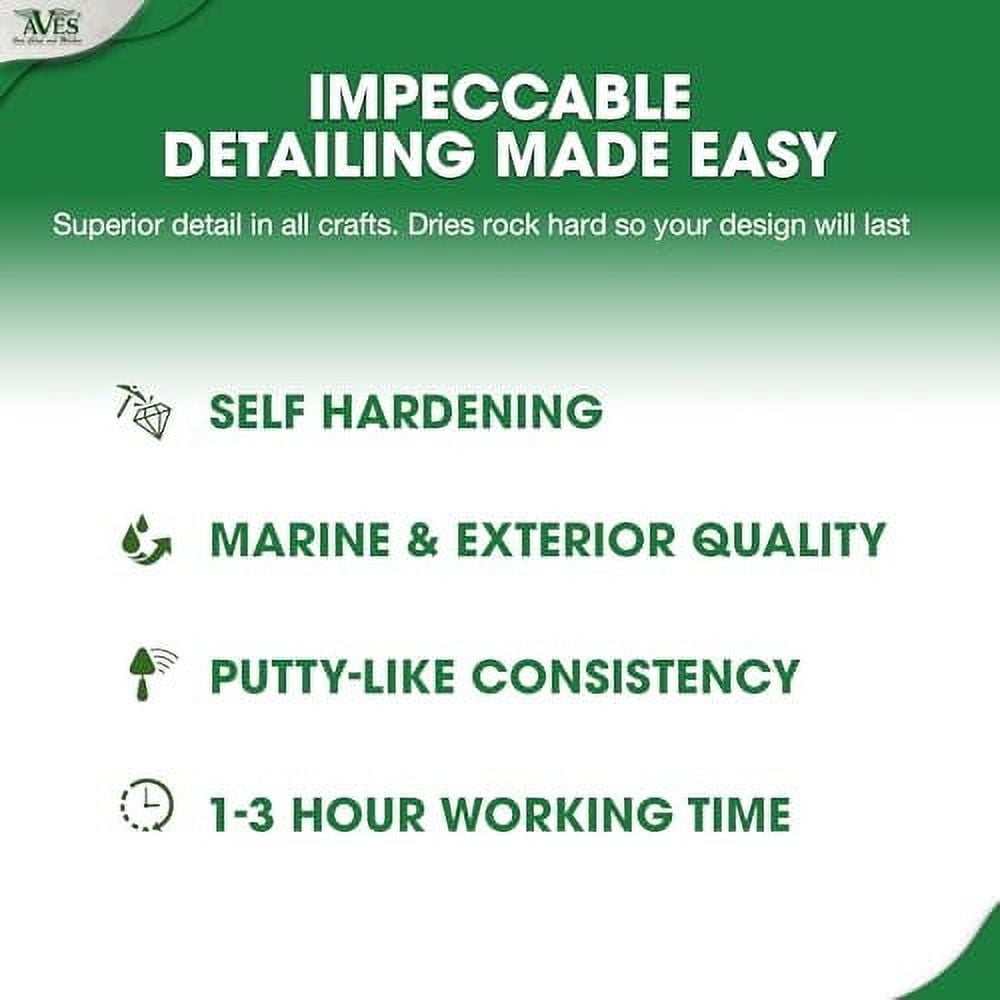 Aves Apoxie Sculpt - 2 Part Modeling Compound (A & B) - 4 lbs, Apoxie ...