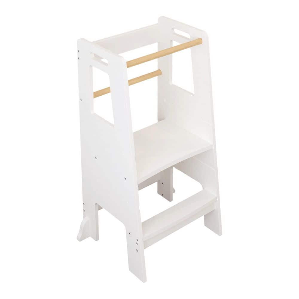 Avex 2-Step 1.5 ft. Reach Height MDF Kids Standing Tower Step Stool ...