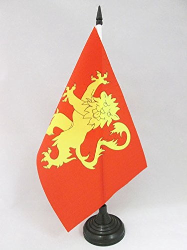 Aveyron Table Flag 5'' x 8'' plastic stick and base - Walmart.com