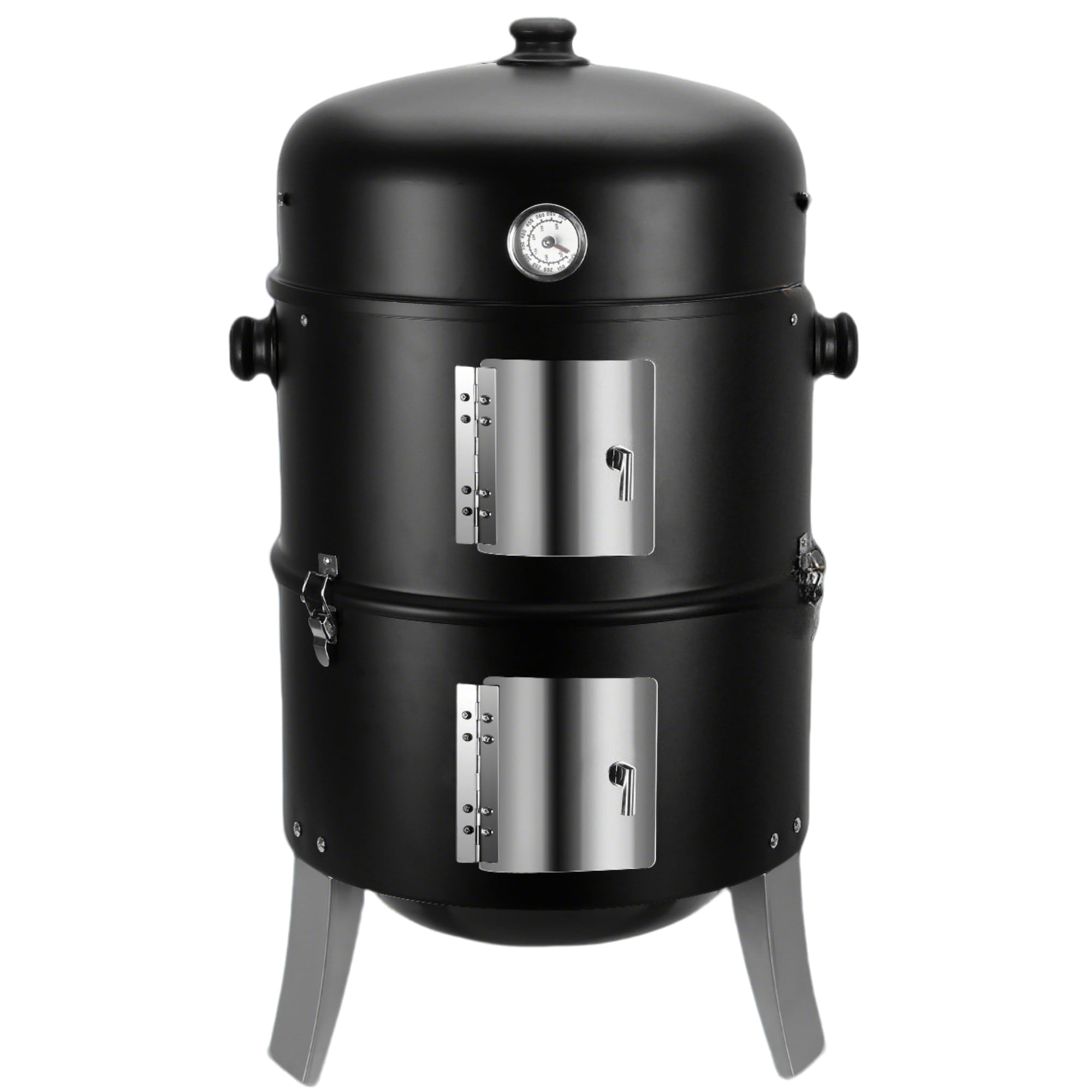Avger 16-Inch BBQ Charcoal Grill with 6-in-1 Cooking Modes, Thermometer ...