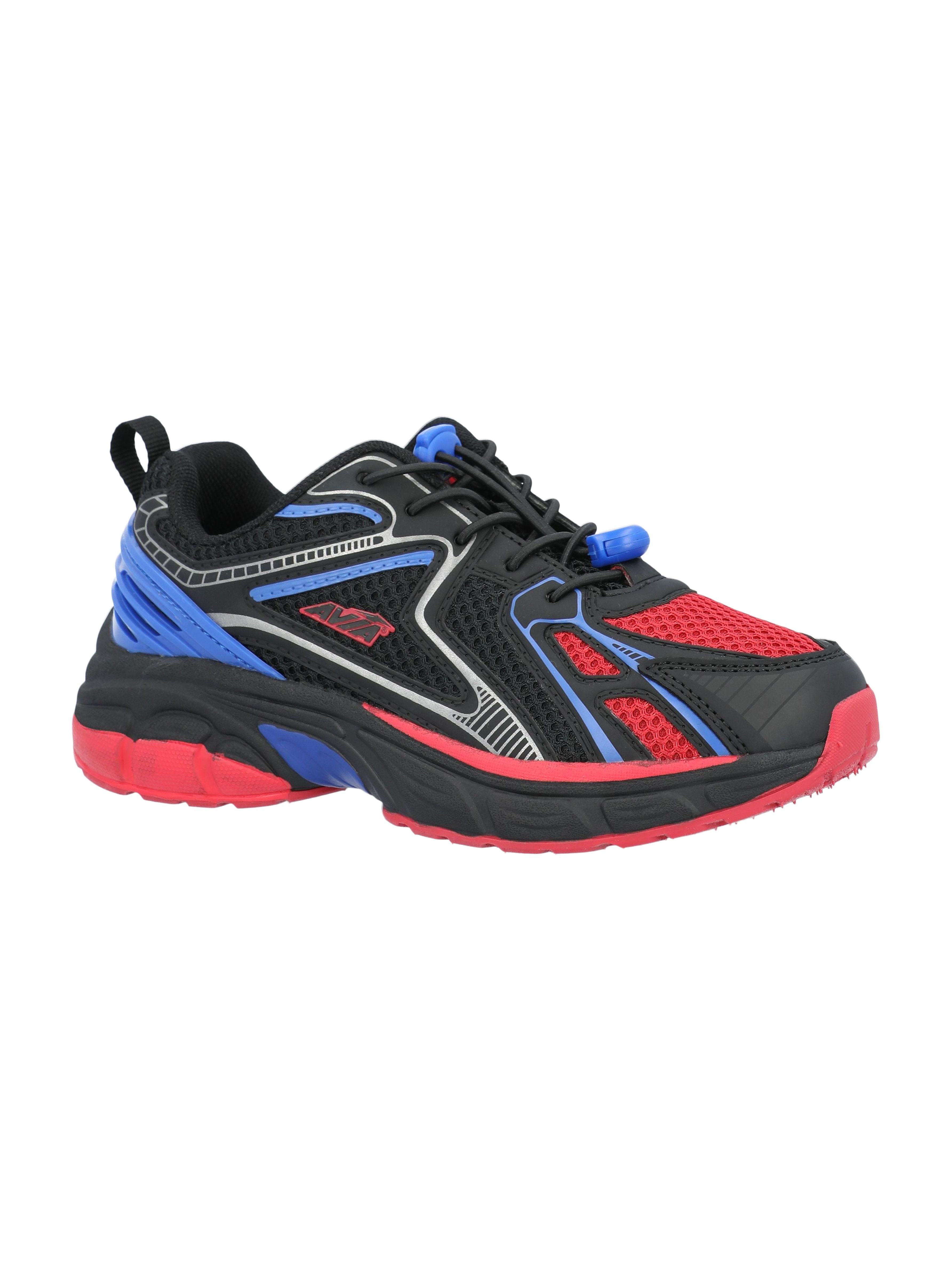 Avia Boys Running Sneakers with Bungee Laces, Slip-On Design ...