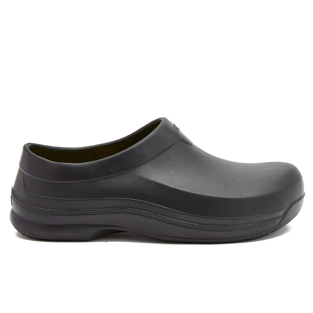 Avia Flame Slip Resistant Clogs for Women, Slip on Work Shoes, Black ...