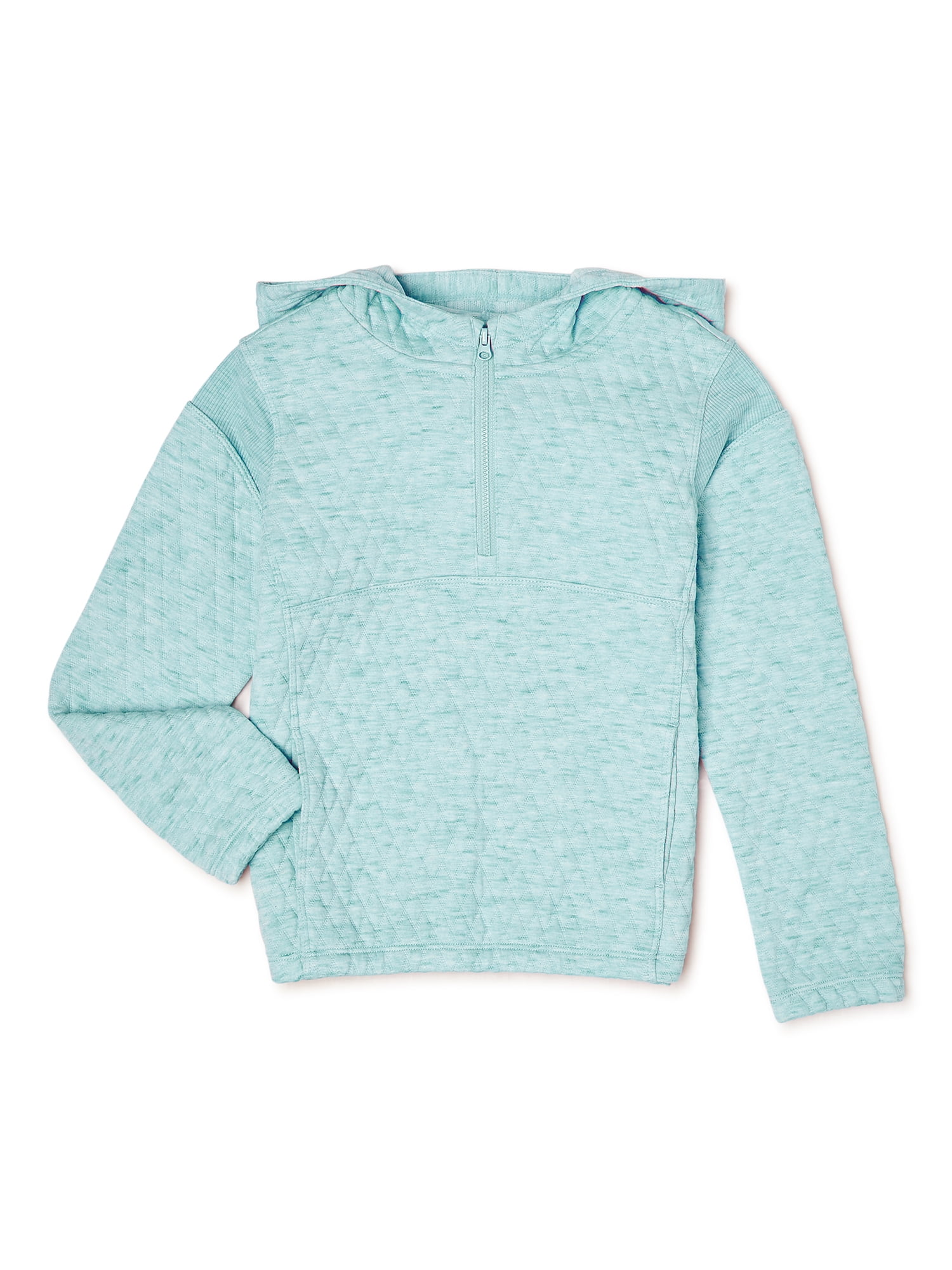 Avia Girls Active Half-Zip Hoodie, Sizes 4-18 & Plus - Walmart.com