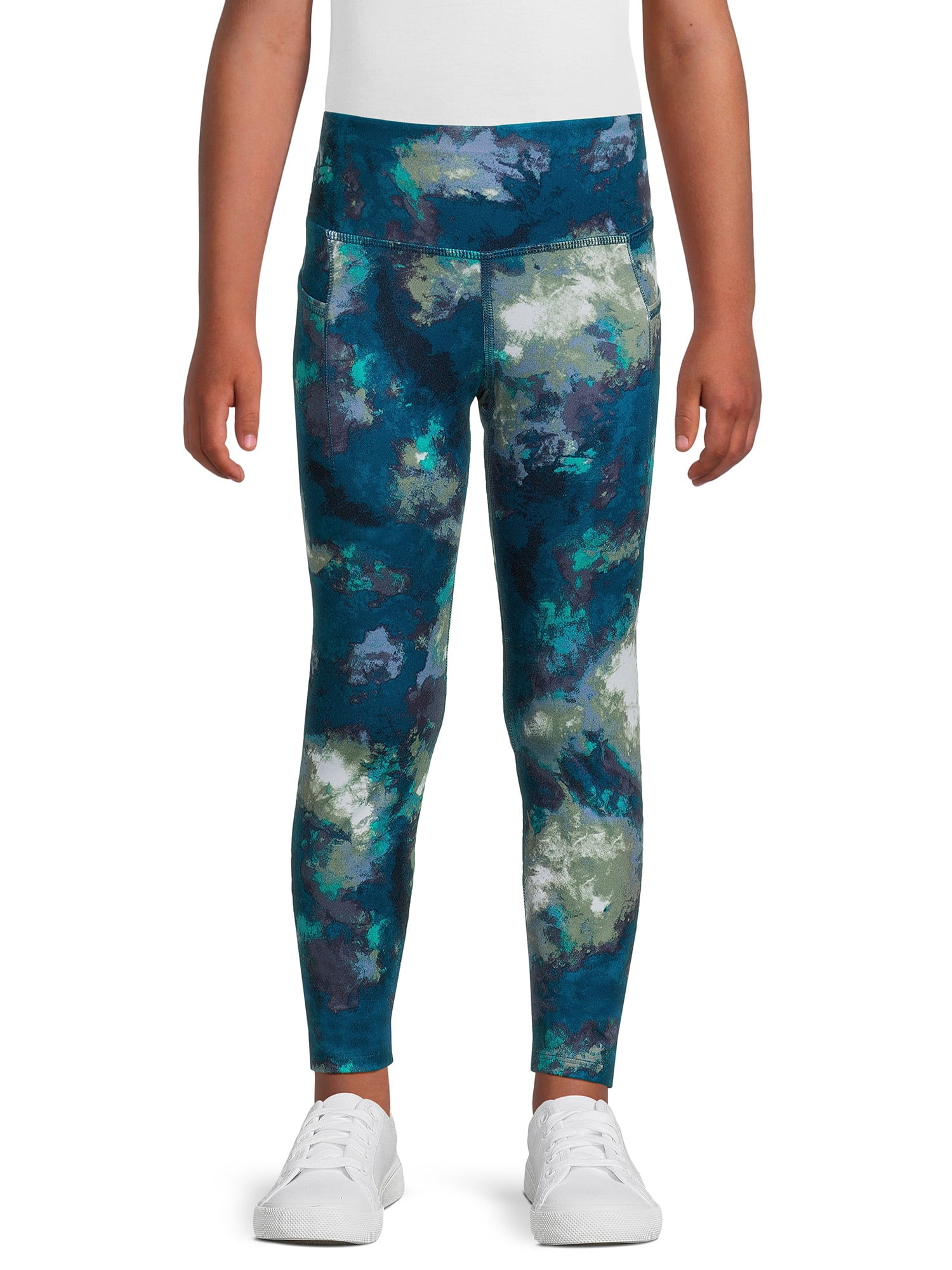 Avia Girls Printed Leggings, Sizes 4-18 & Plus - Walmart.com