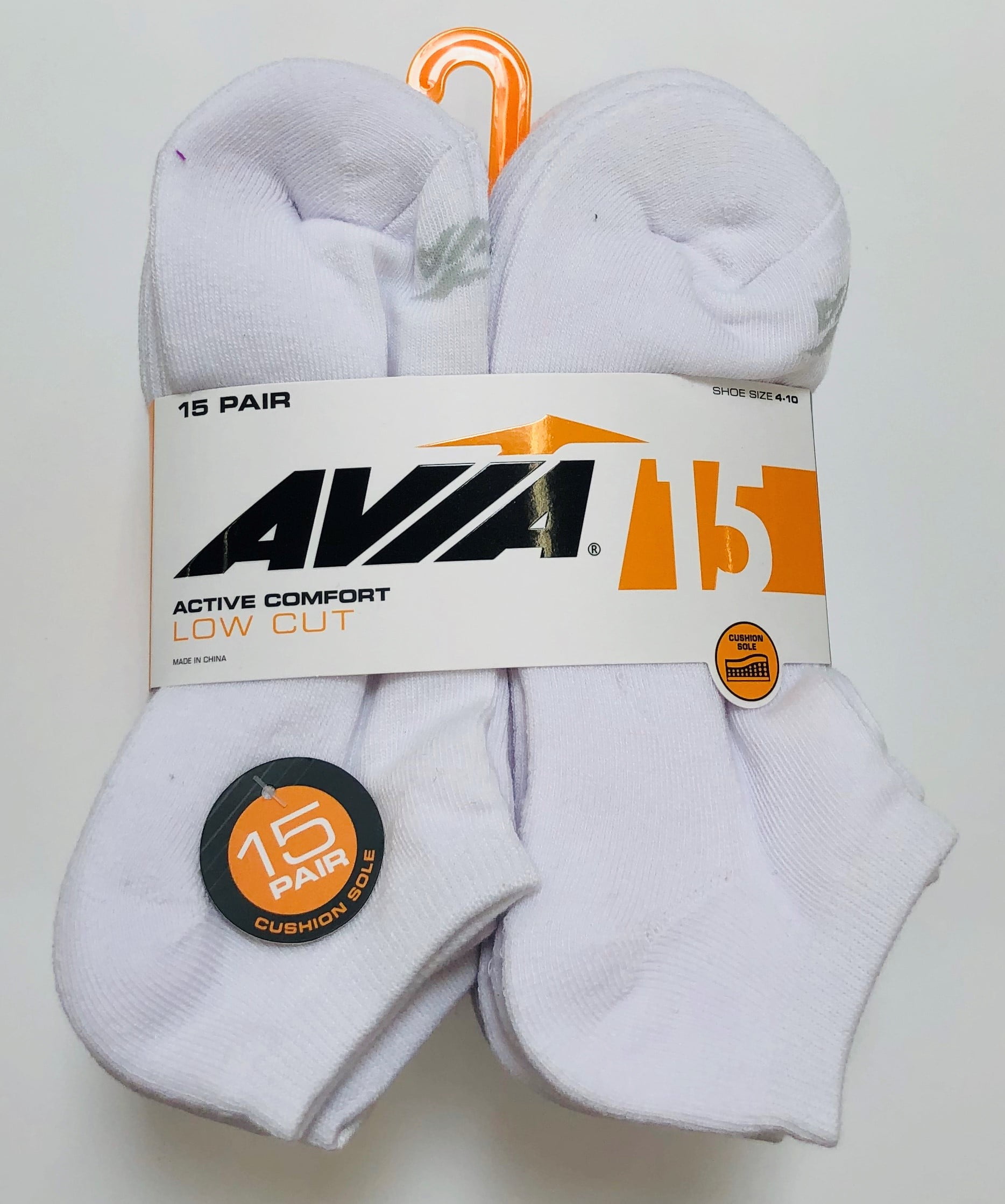 Avia Ladies Value Low cut Sock, 15 Pack - Walmart.com