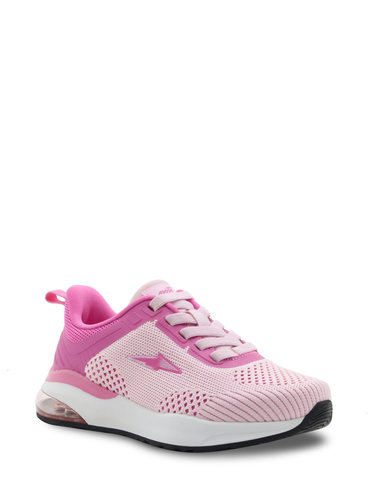 Avia Girls Air Sneaker with Breathable Knit Upper and Visible Air ...