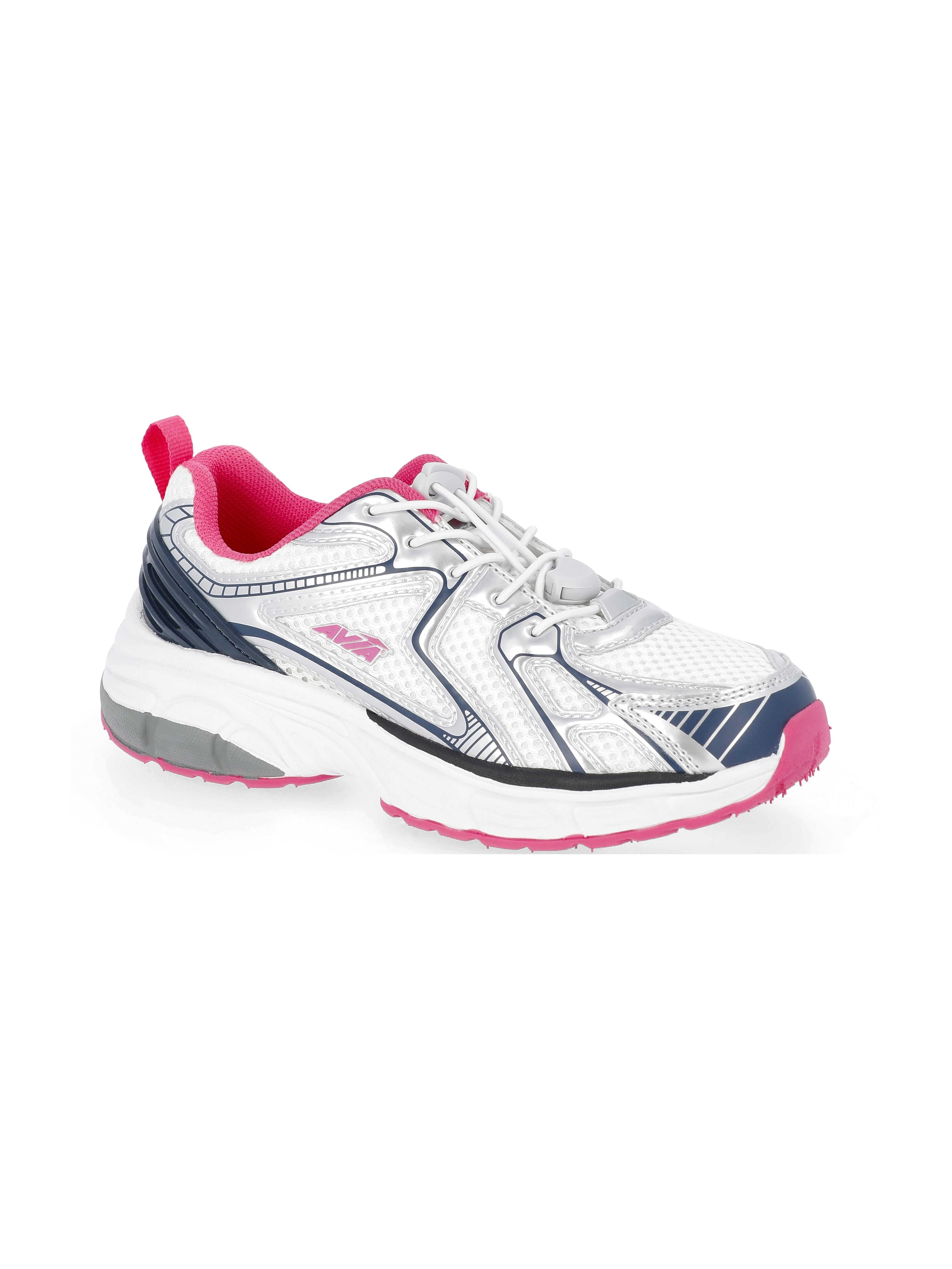 Avia Kids Running Sneakers with Bungee Laces - Walmart.com
