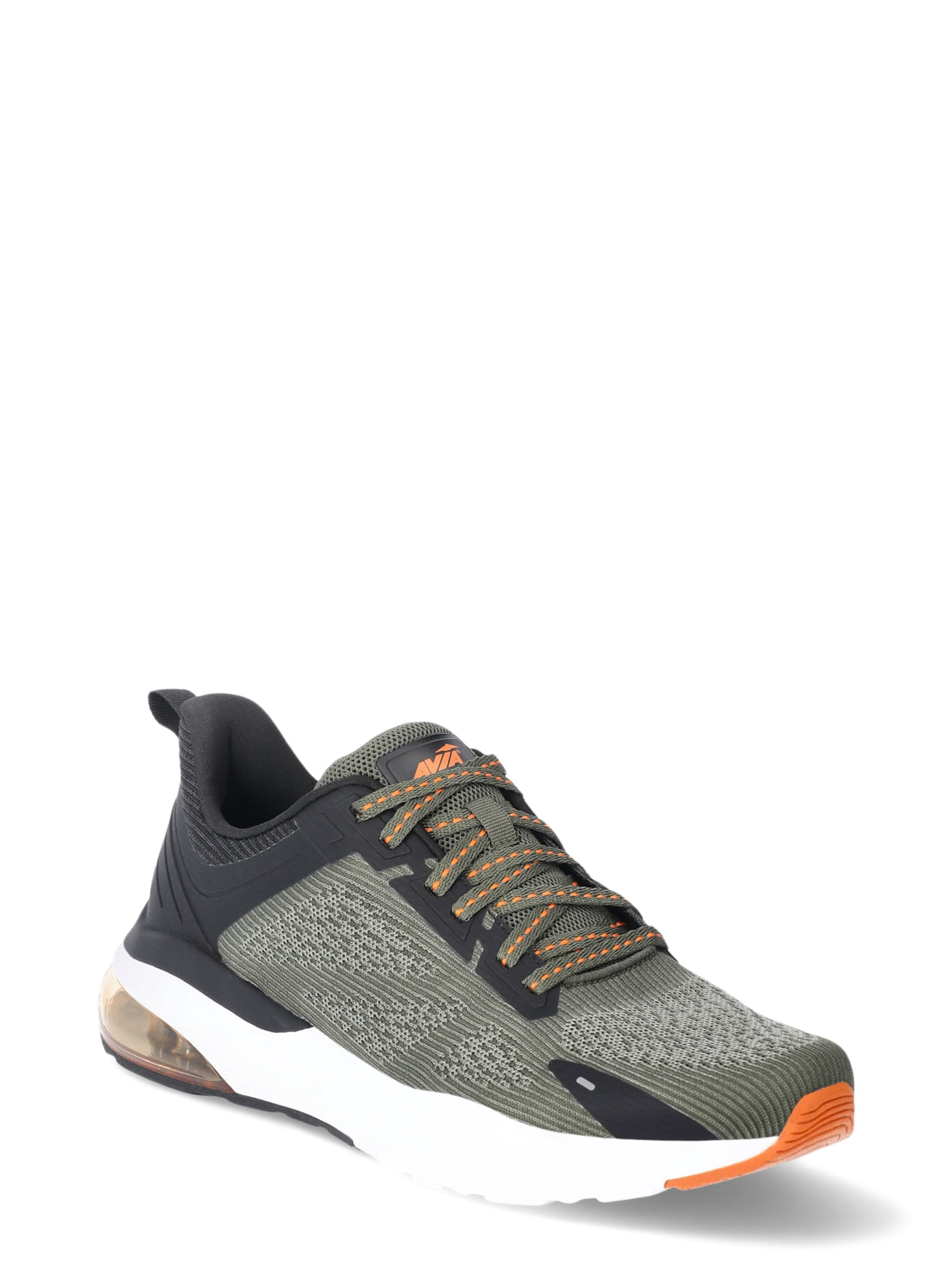 Avia Men's 02 Air Sneakers, Breathable Knit Upper with Cushioned Air ...