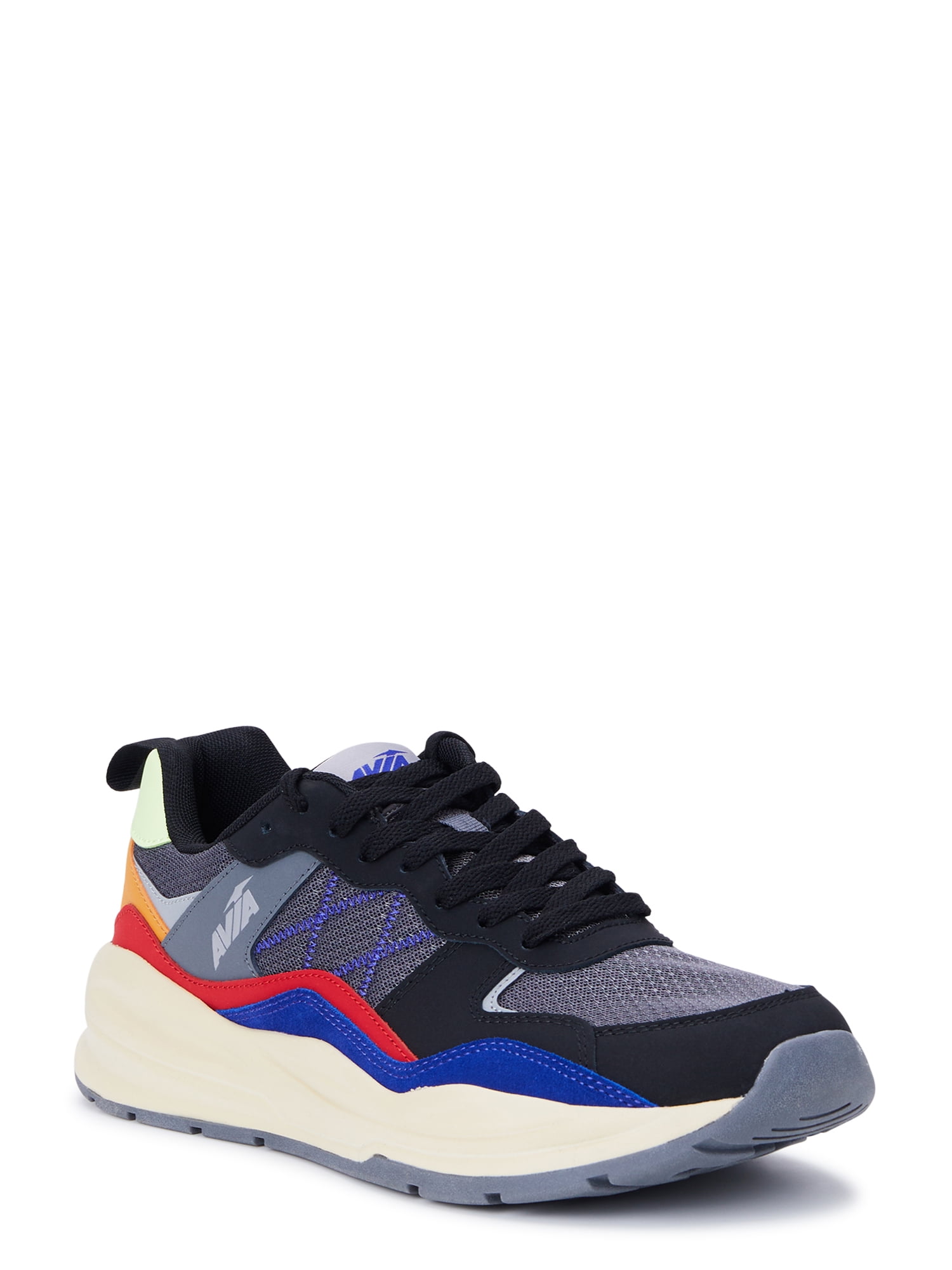 Avia Men's Retro Walking Sneakers - Walmart.com