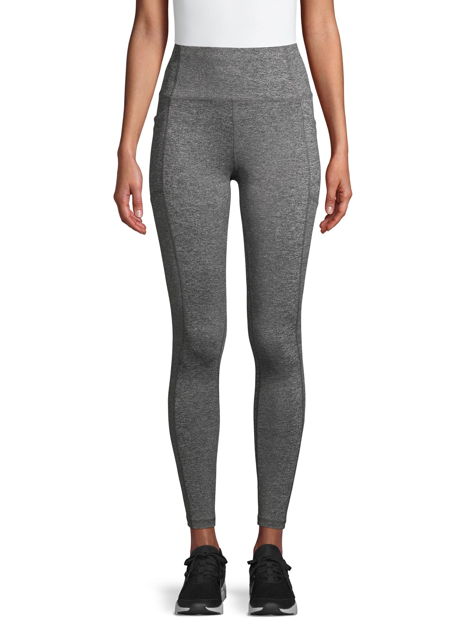 Avia Performance Ankle Tights with Side Pockets - Recycled Spandex ...