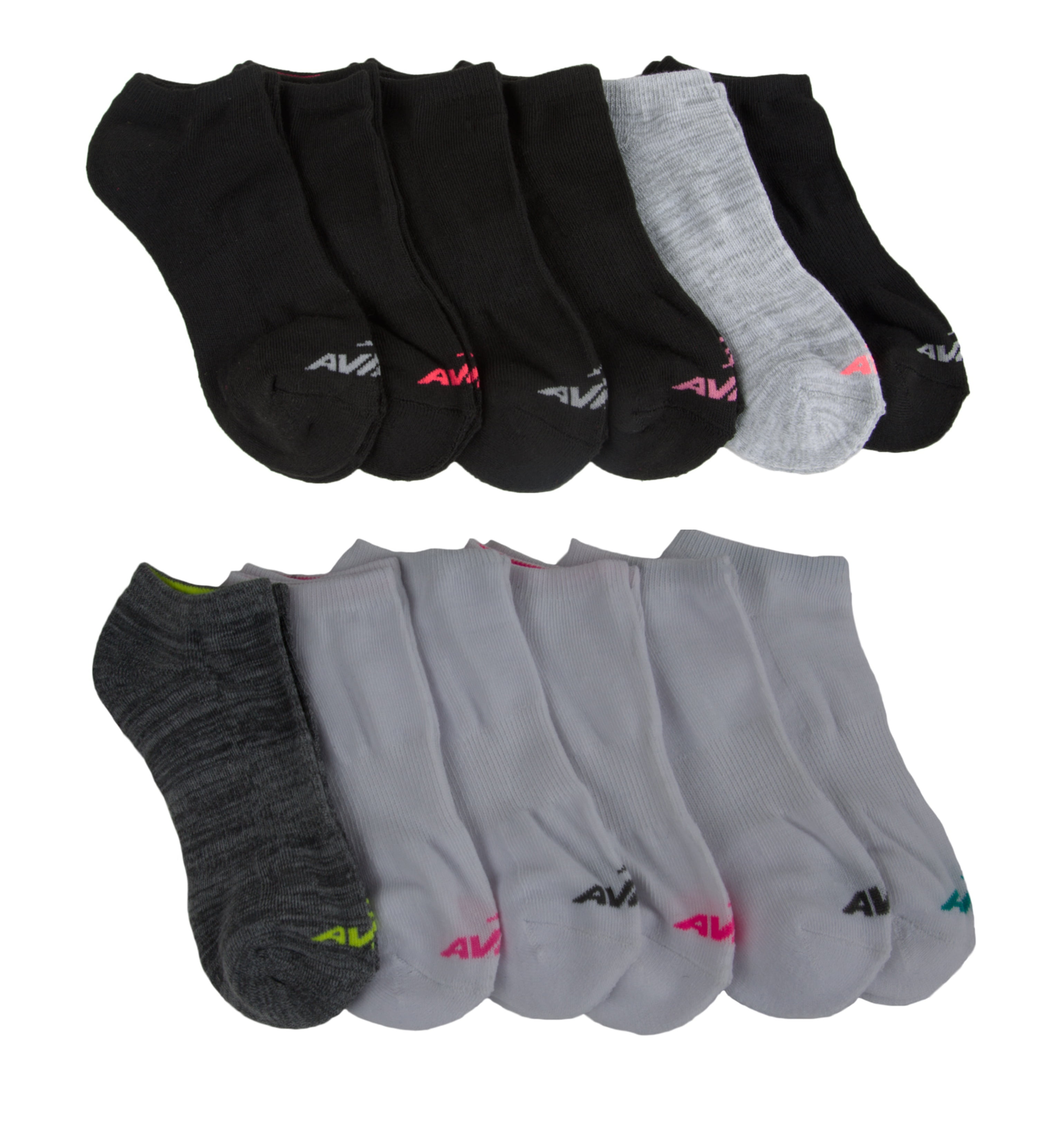 Avia women's Lowcut Socks - Cushioned Sole, Moisture Wicking - Walmart.com