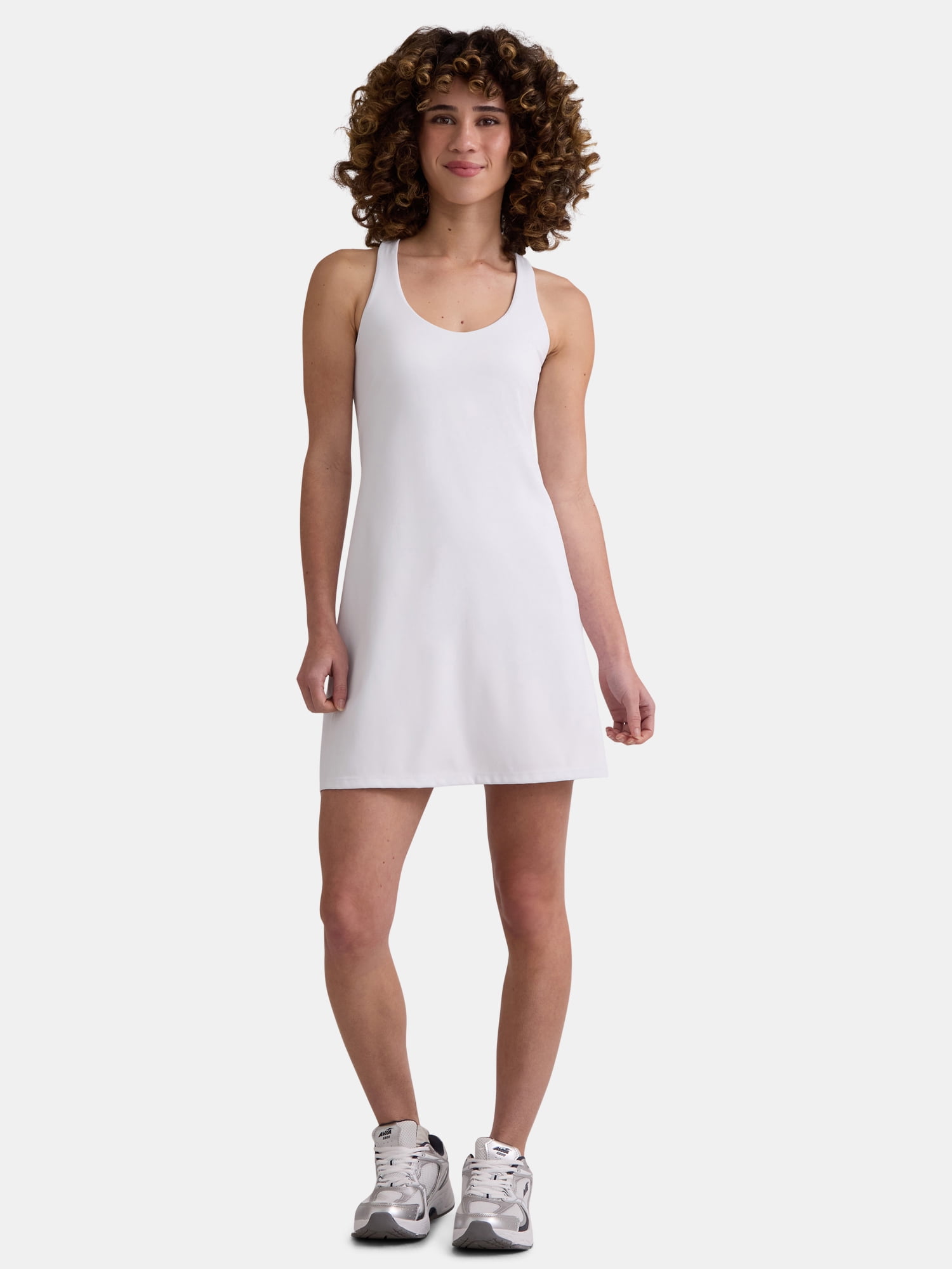 Avia Women's Active Dress with Built-in Shelf Bra, Moisture-Wicking ...