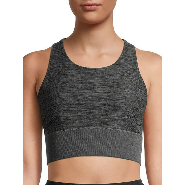Avia Women's Active Long Line Sports Bra - Walmart.com