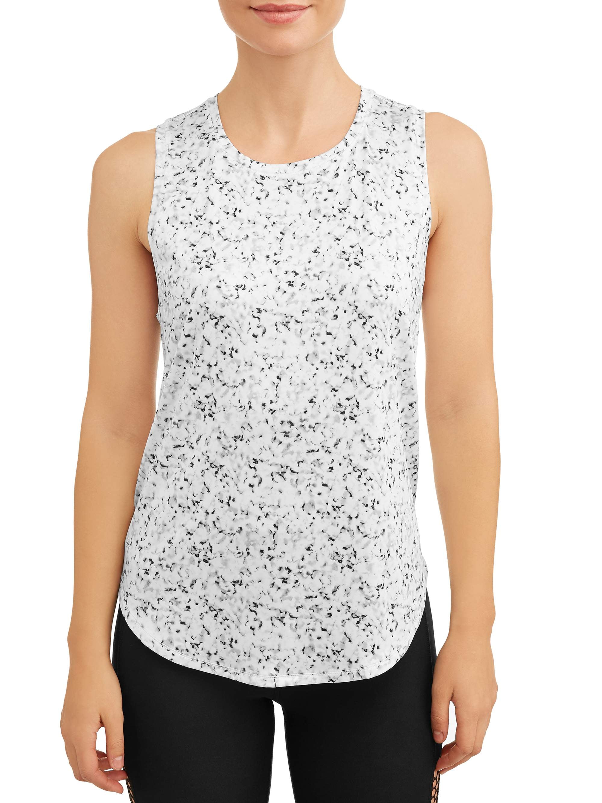 Avia women's Perforated Tank - Lightweight Jersey Fabric - Walmart.com