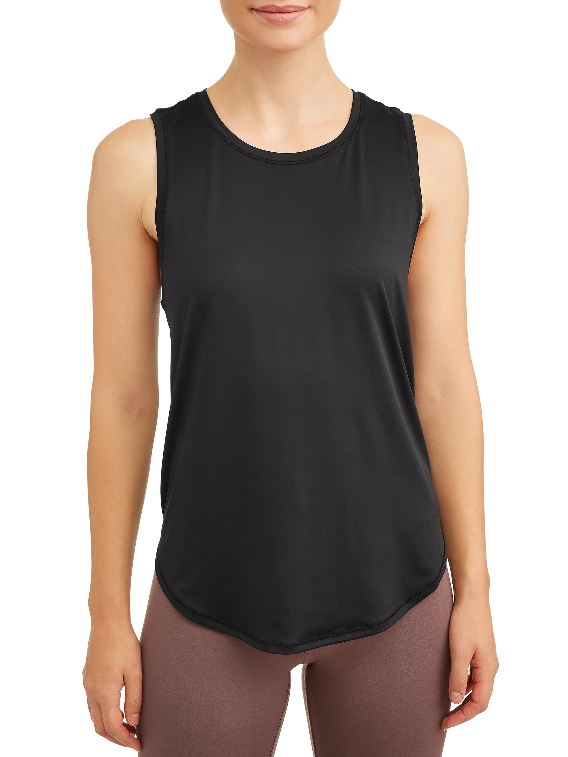 Avia Active Perforated Tank - Lightweight Jersey Fabric - Walmart.com