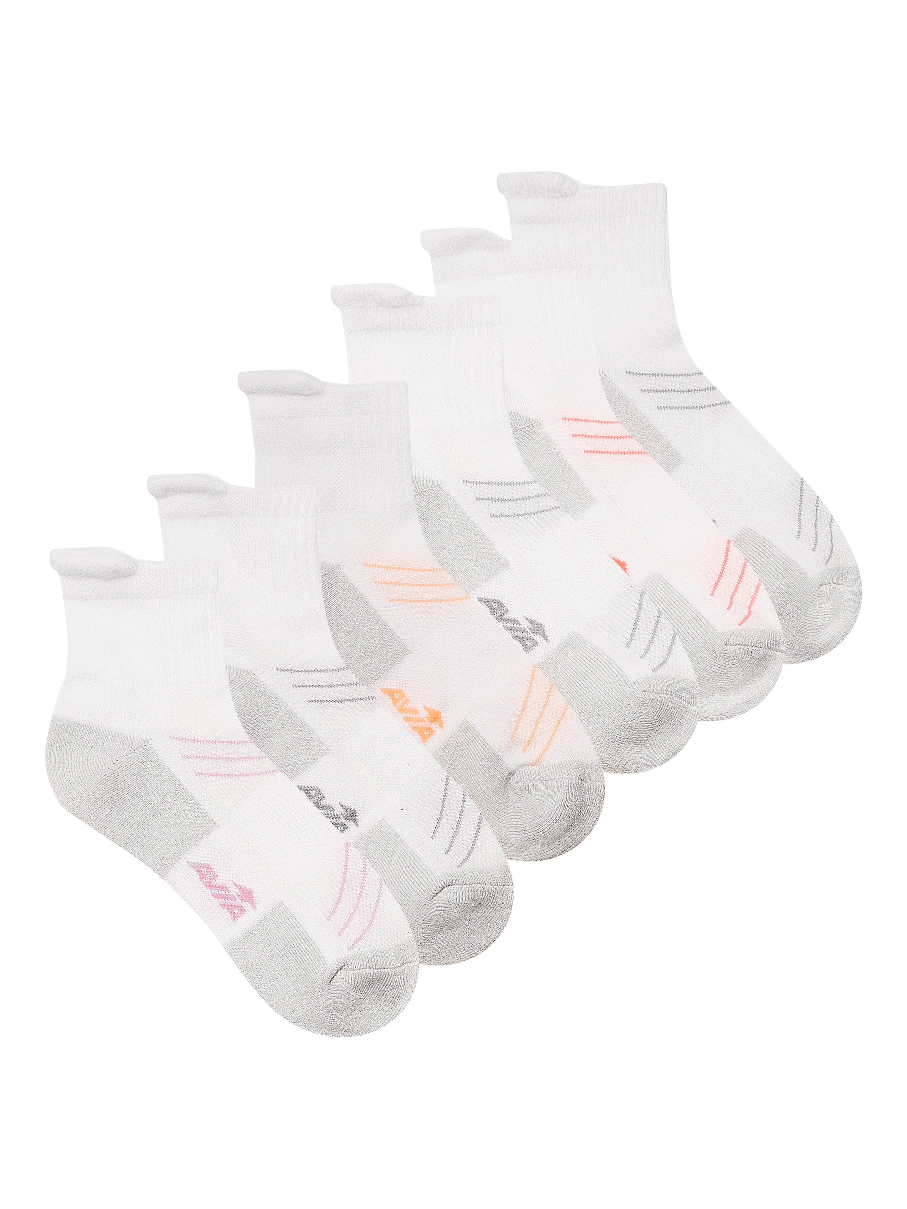 Avia Women's All Sport Cushion High Ankle Socks, 6-Pack - Walmart.com