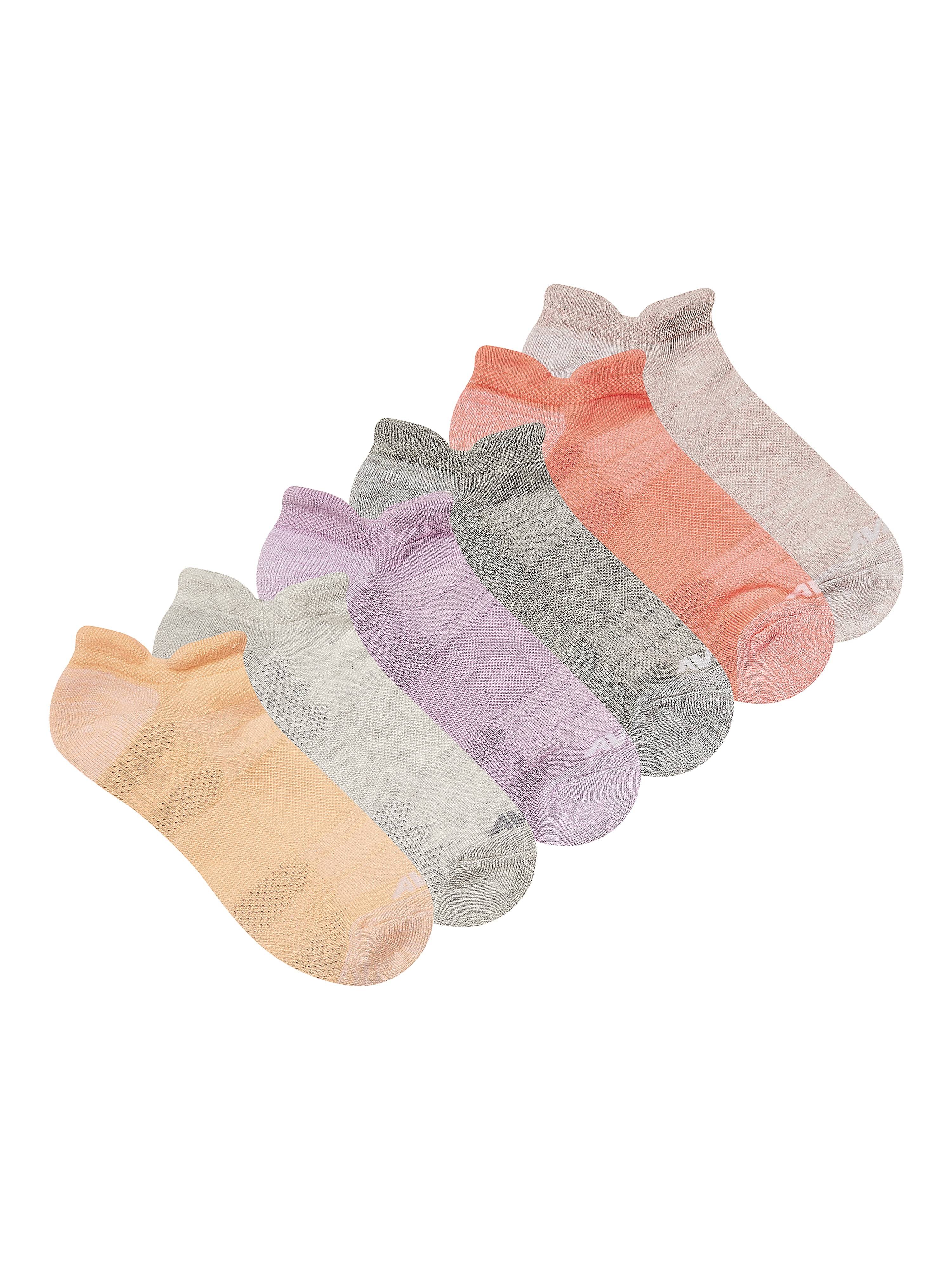 Avia Women's All Sport Cushion Low Cut Socks with Tabs 6-Pack ...