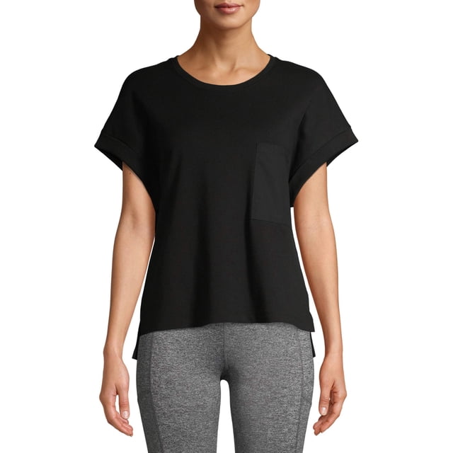 Avia Women's Athleisure Pocket Tee - Walmart.com