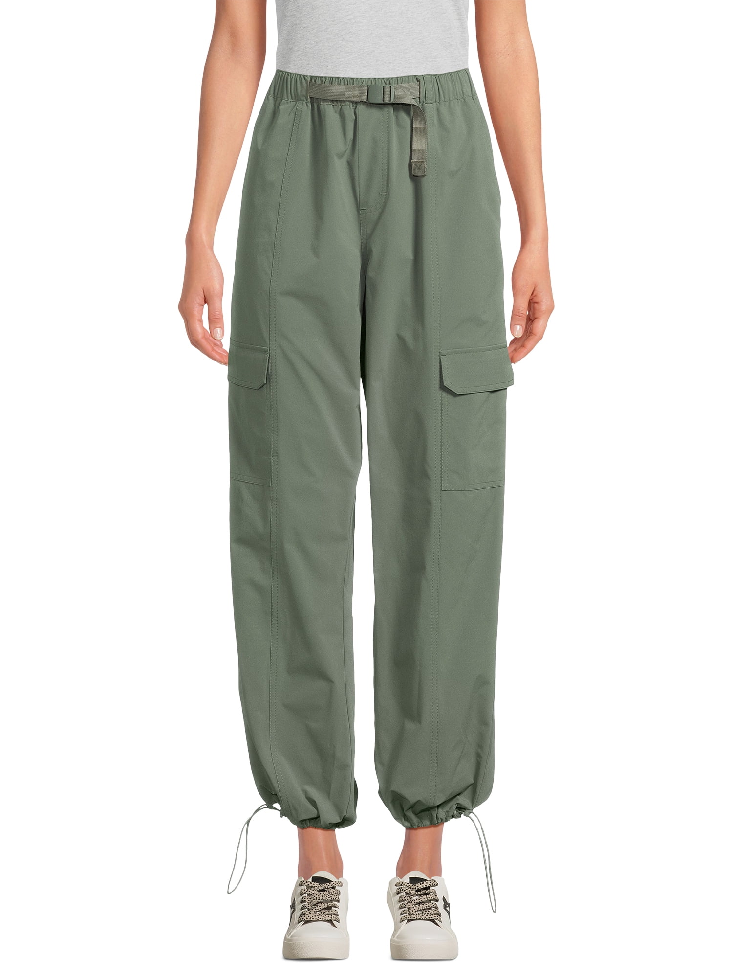 Avia Women's Belted Cargo Pants, Sizes XS-XXXL - Walmart.com