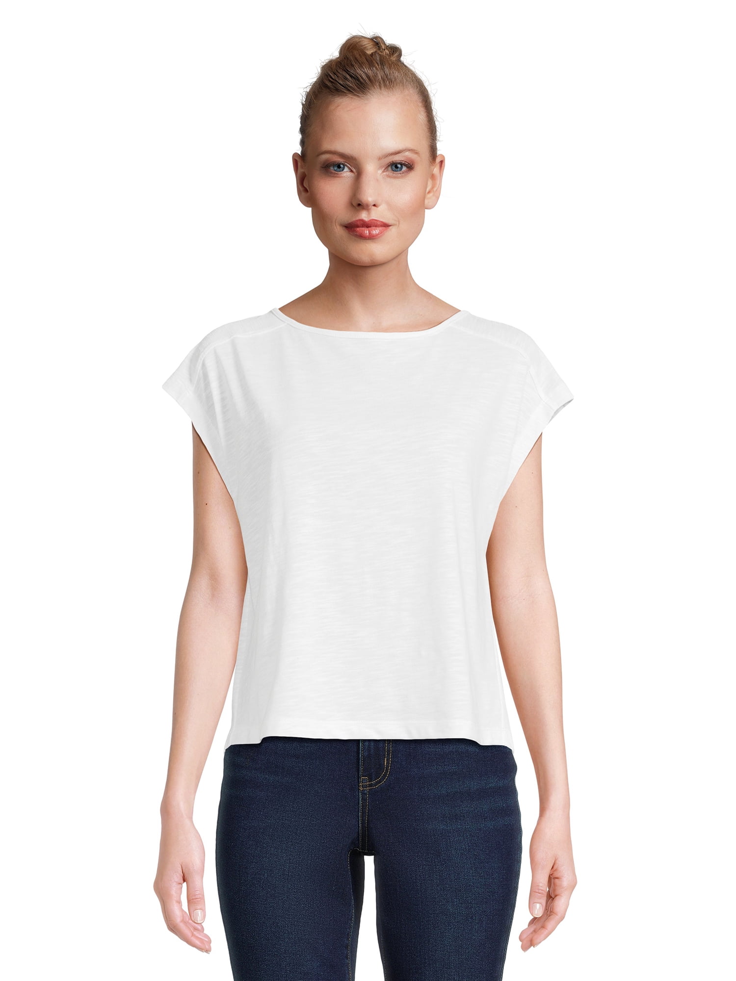 Avia Women's Cap Sleeve Tee, Sizes XS - XXXL - Walmart.com