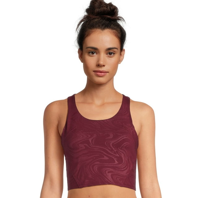 Avia Women’s Embossed Bra Tank, Sizes XS-3XL - Walmart.com