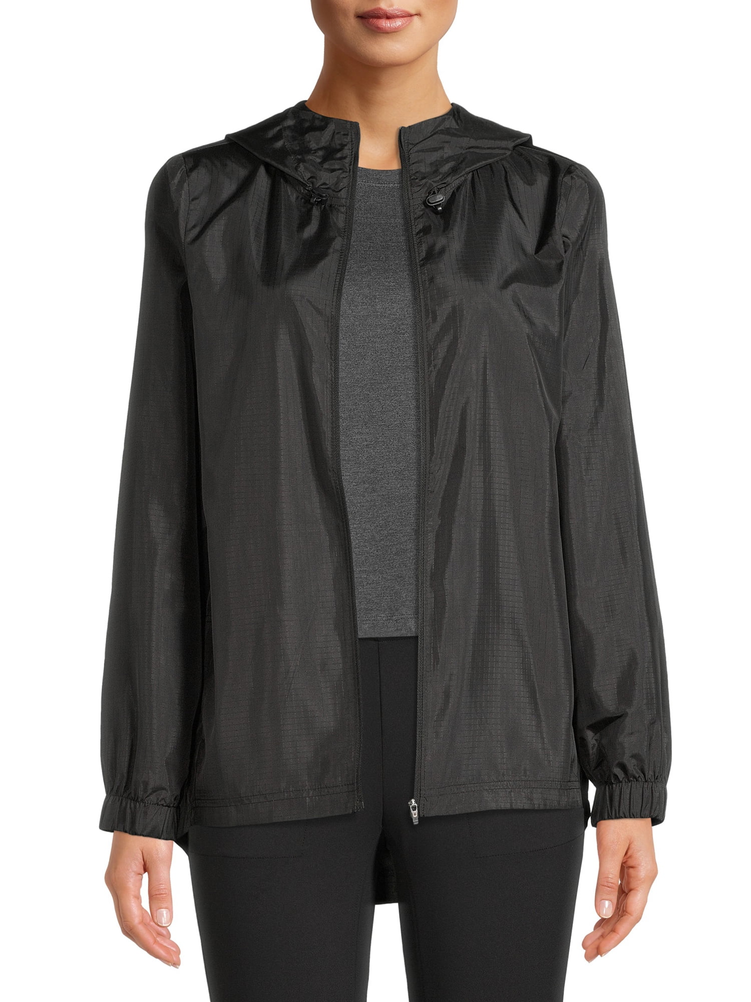 Avia Women’s Full Zip Lightweight Windbreaker Jacket - Walmart.com