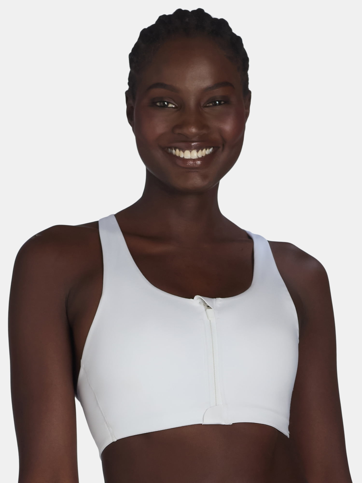 Avia Women's High Support Zip Front Sports Bra, Sizes XS-XXXL - Walmart.com
