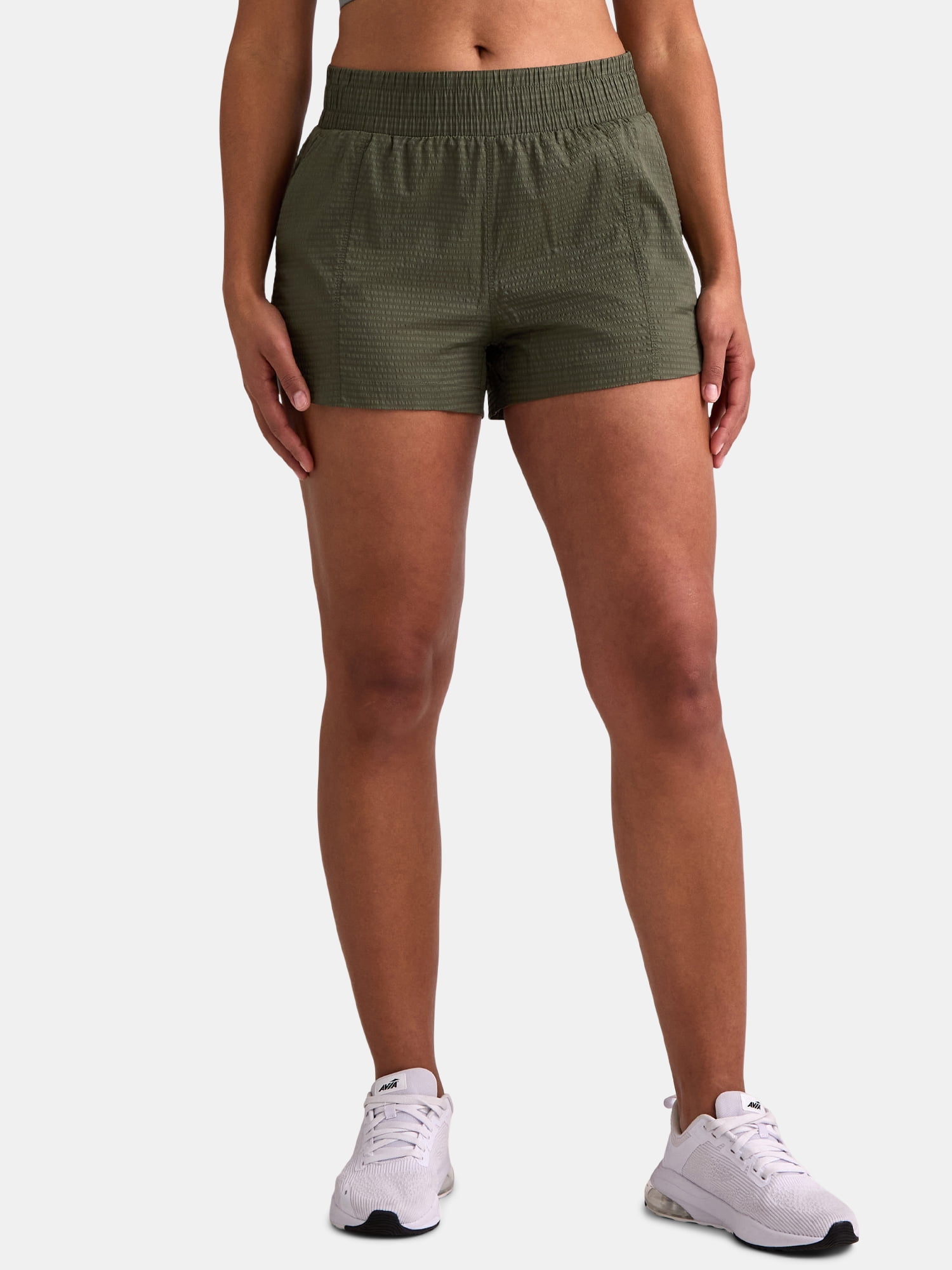 Avia Women's Hybrid Seersucker Shorts, Sizes XS-XXXL - Walmart.com