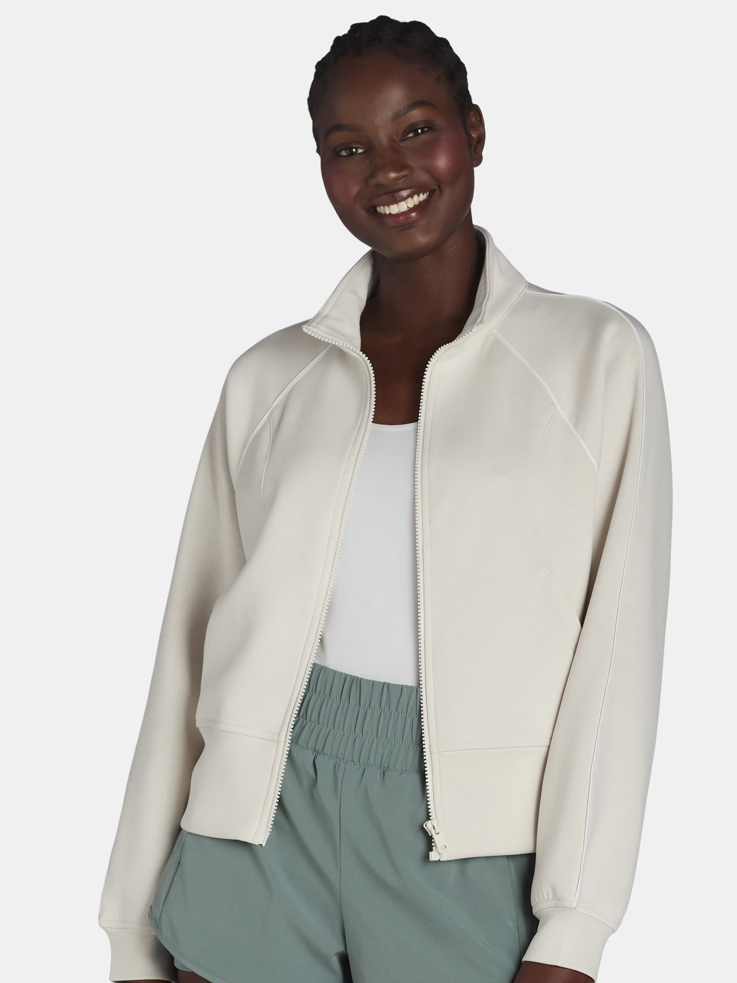 Avia Women's Knit Track Jacket, Sizes XS-XXXL - Walmart.com