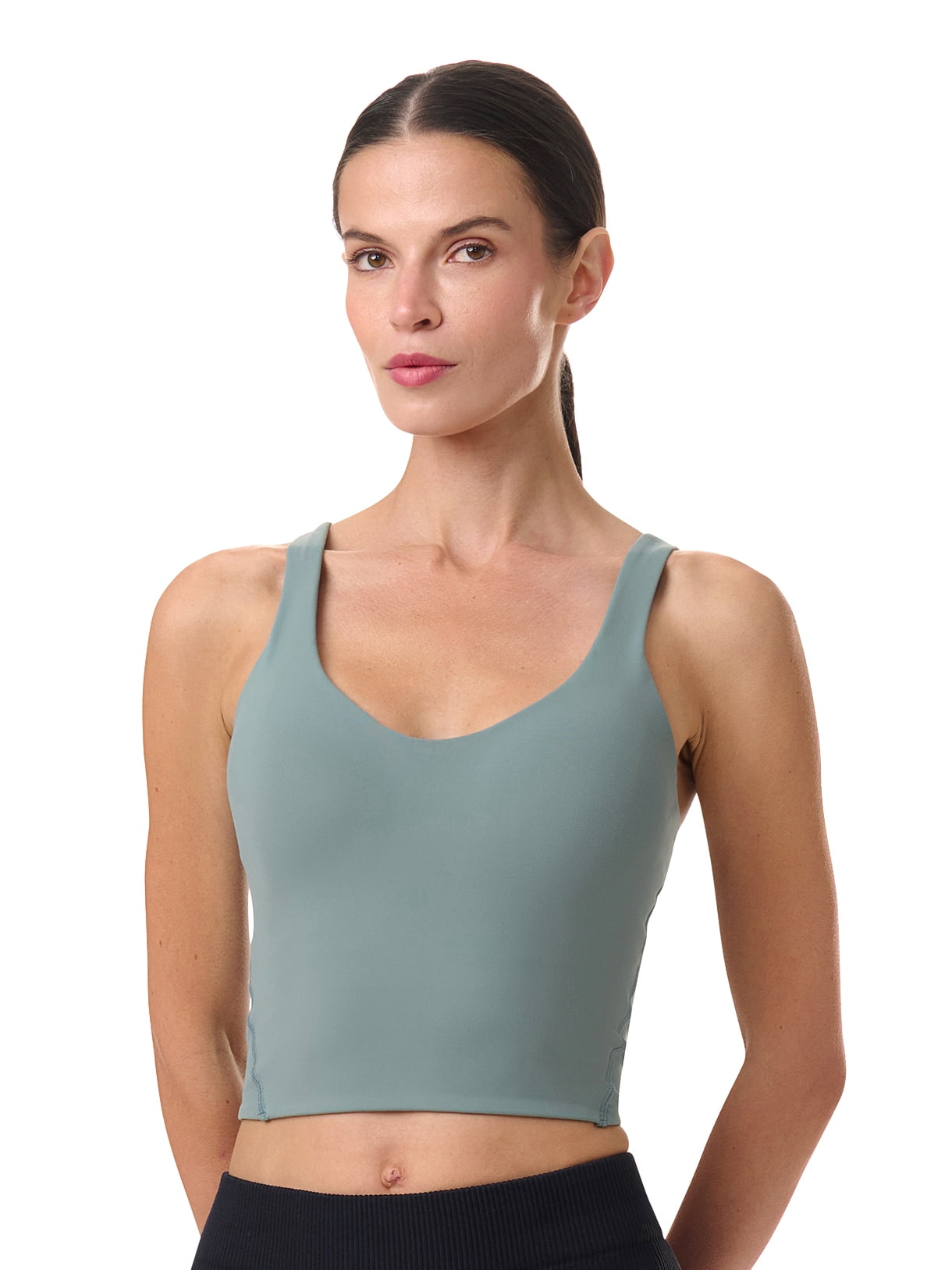 Avia Women's Lightly Lined Cami Bra XS-XXXL Crop Top with Pads and ...