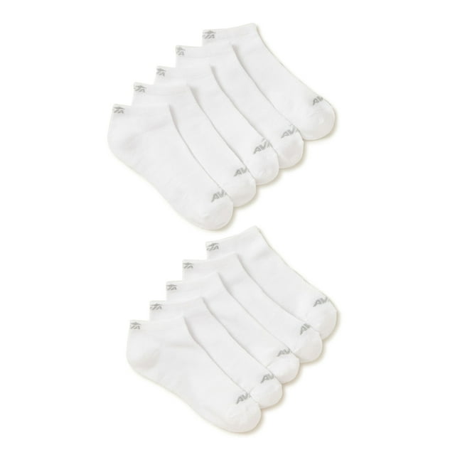 Avia Women's Lightweight Performance Low Cut Socks, 10-Pack - Walmart.com