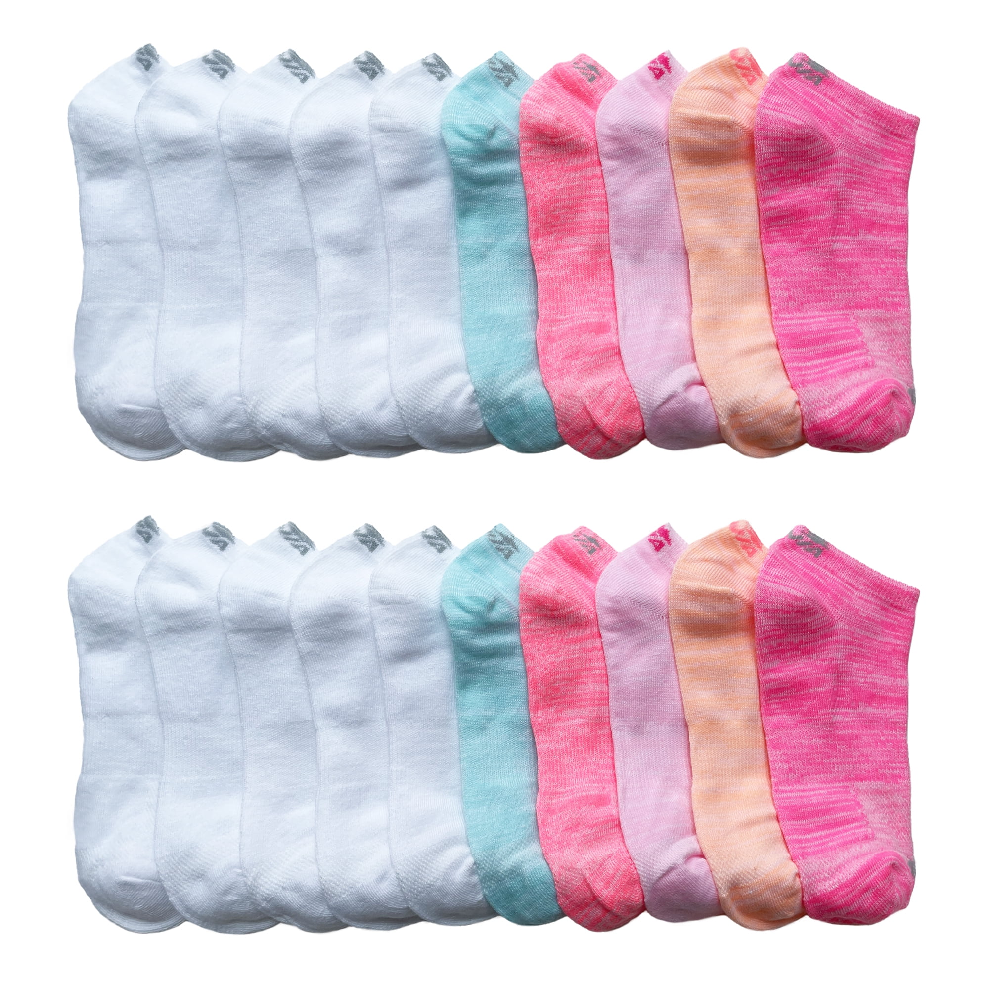 Avia Women's Lightweight Performance Low Cut Socks, 20-Pack - Walmart.com