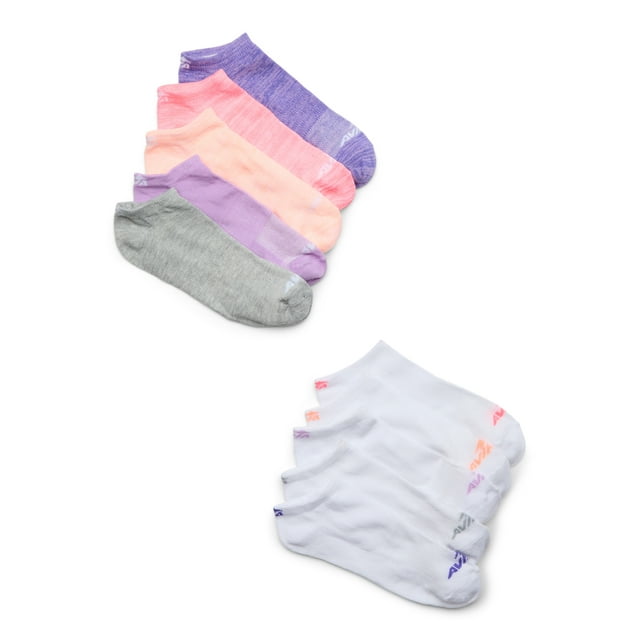 Avia Women's Lightweight Performance No Show Socks, 10-Pack - Walmart.com