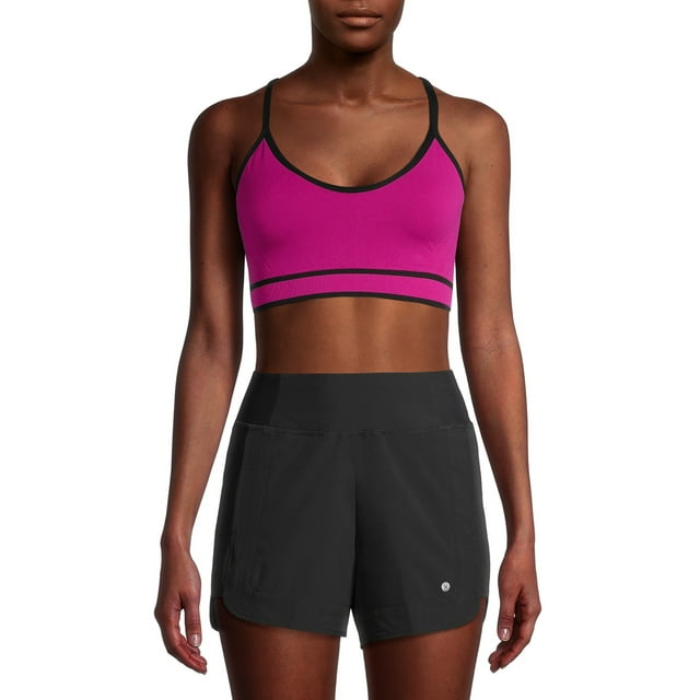Avia Women's Low Support Seamless Cami Sports Bra - Walmart.com
