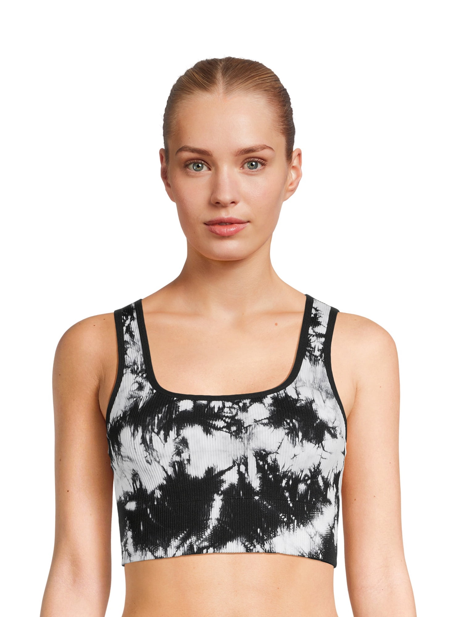Avia Women's Low Support Seamless Scoop Neck Sports Bra, Sizes S-XXXL ...