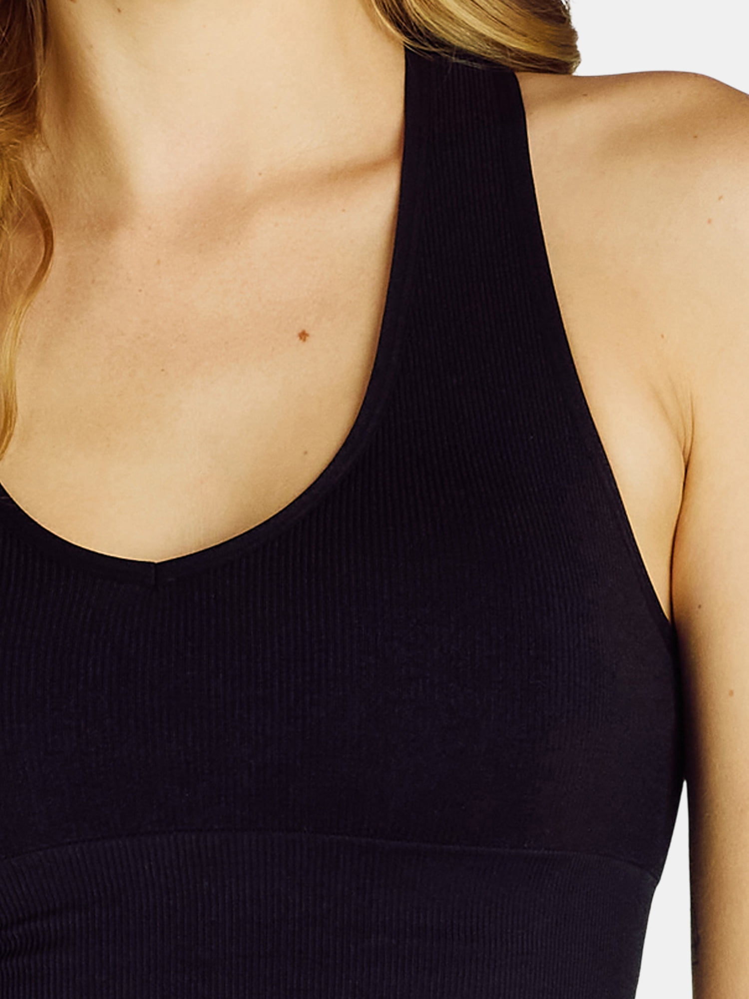 Avia Women's and Women’s Plus Low Impact V-Neck Longline Sports Bra ...