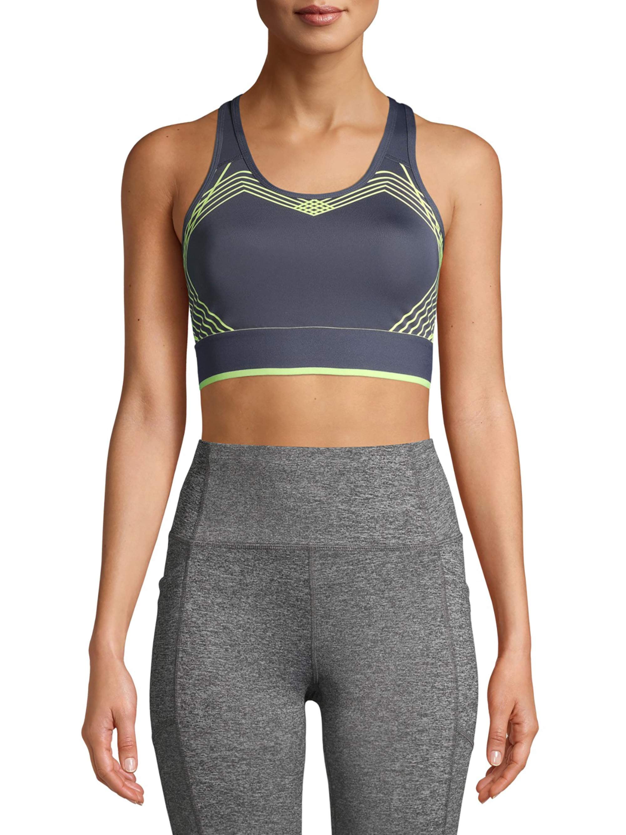 Avia Women's Mesh Back Sports Bra - Walmart.com