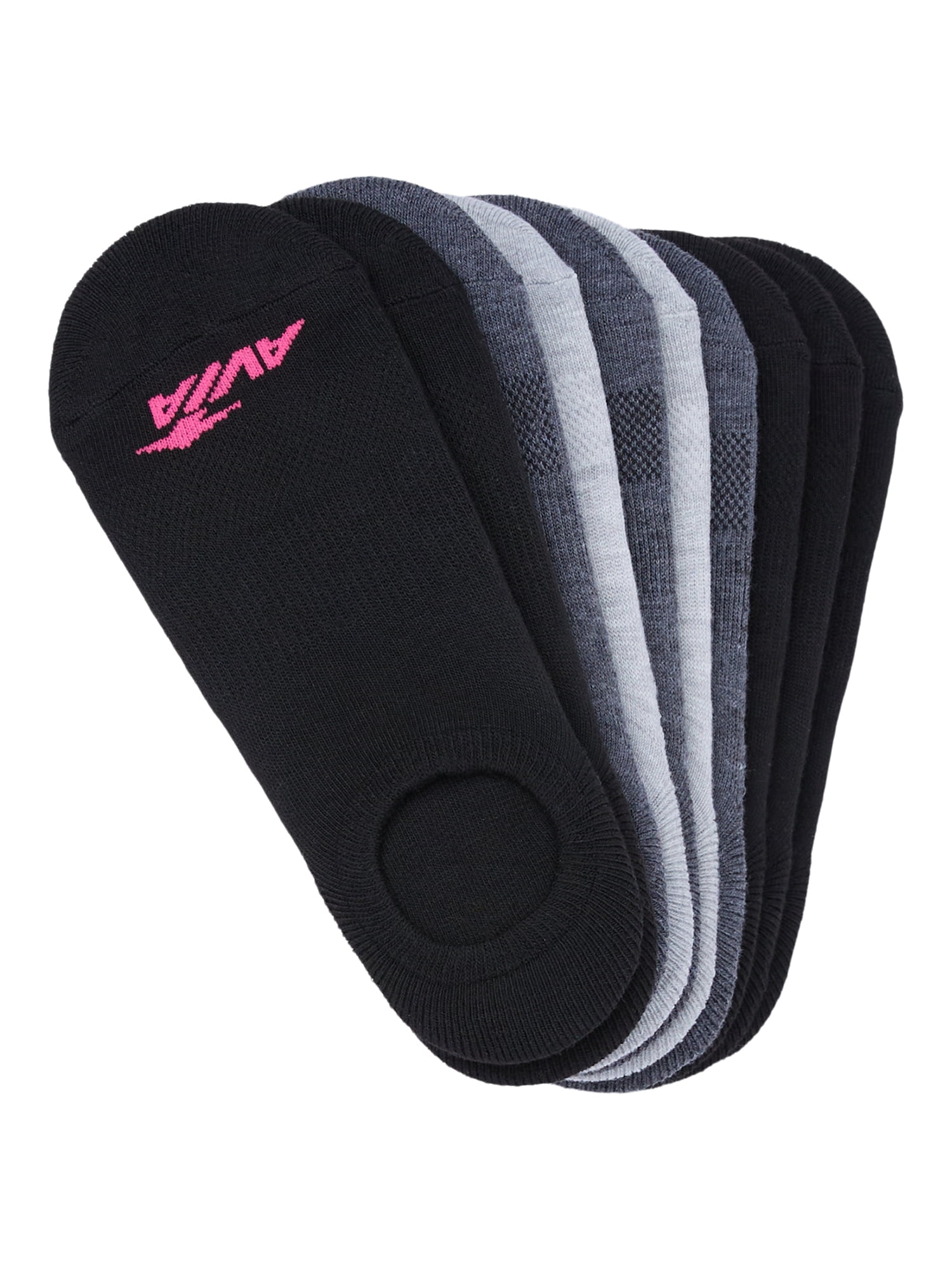 Avia Women's Cushioned Liner Socks 10 Pack Moisture Wicking Breathable ...